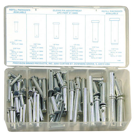 Clevis Pin Kit, 83 pc. – Service Supply America