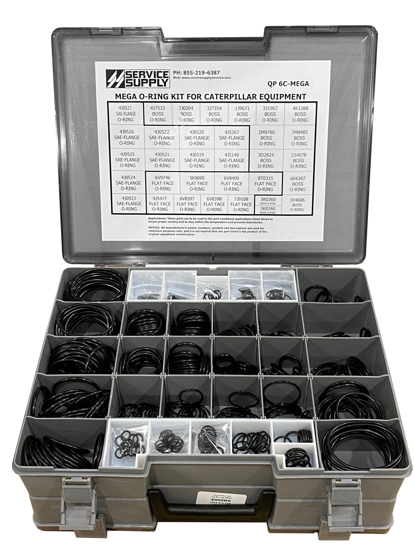 Mega O-Ring Kit for Caterpillar Equipment – Service Supply America