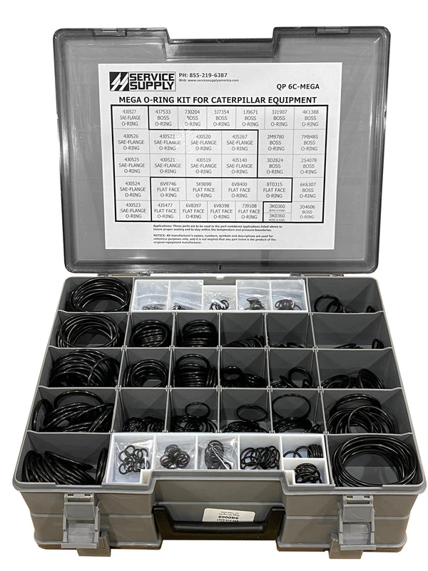 Mega O-Ring Kit for Caterpillar Equipment – Service Supply America