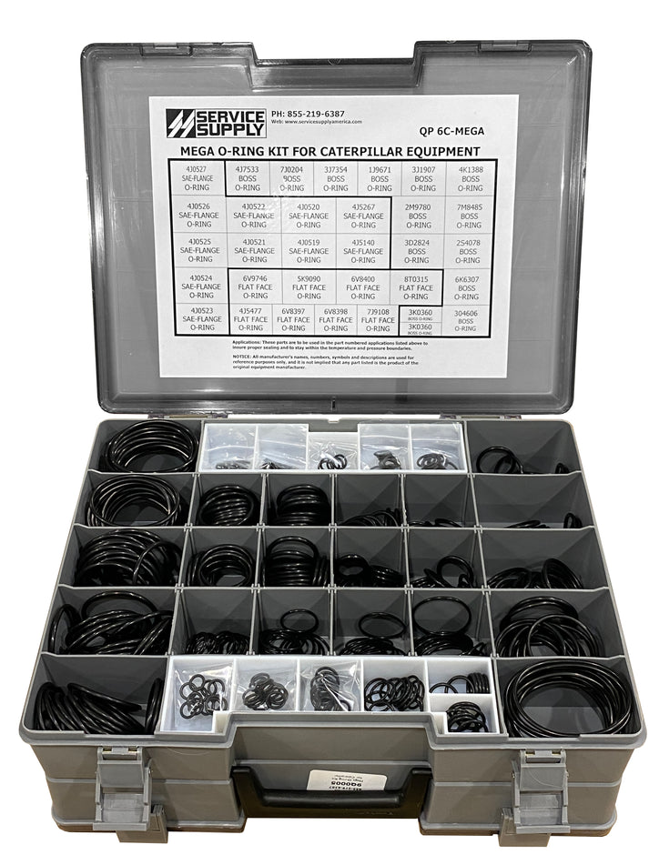 Mega O-Ring Kit for Caterpillar Equipment – Service Supply America
